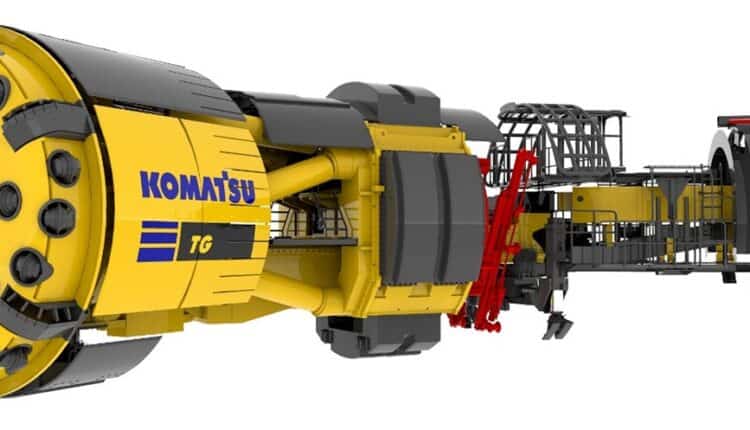 Komatsu y Codelco probarán una tuneladora única en la mina de ...