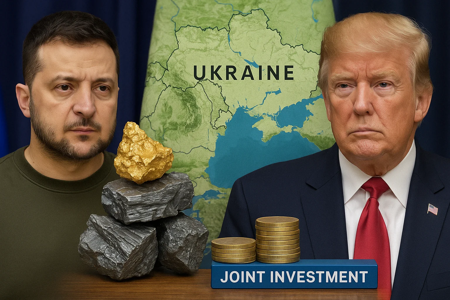 Ucrania y EE. UU. avanzan en acuerdo de minerales que crearía fondo ...